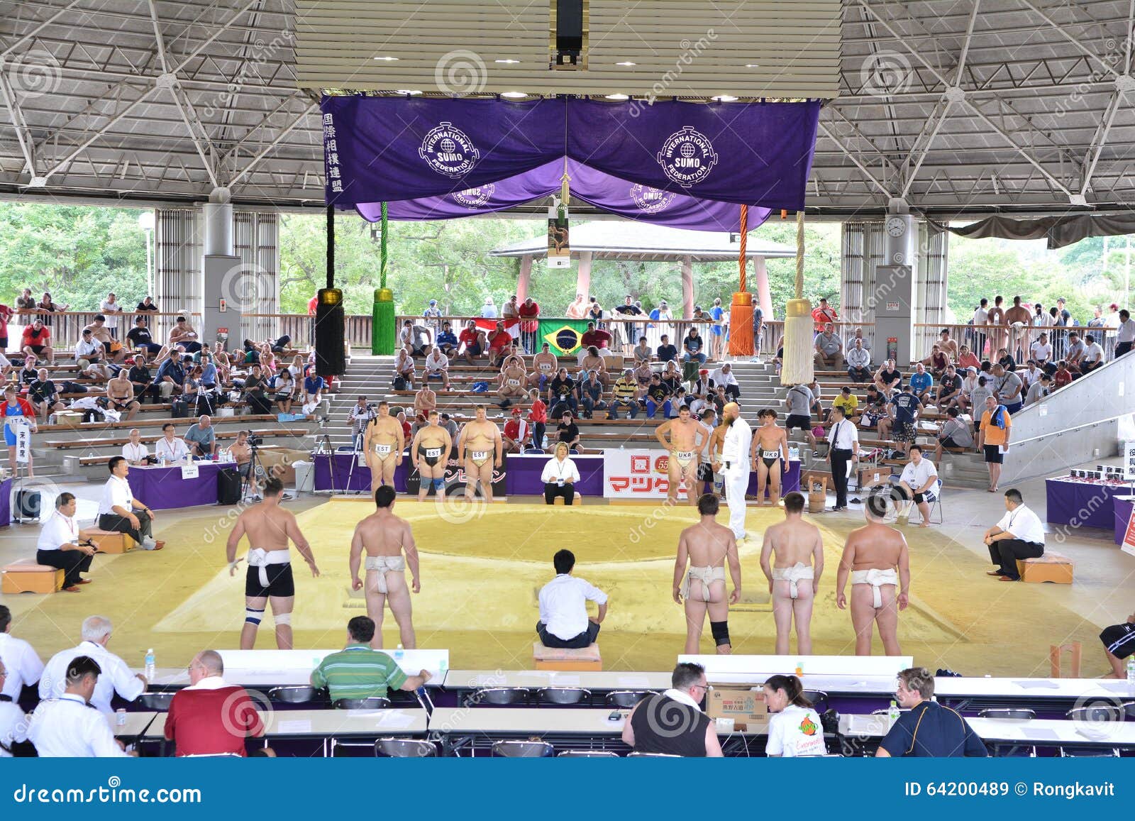 Sumo World Championship 2015 in OSAKA - JAPAN Editorial Stock Image ...