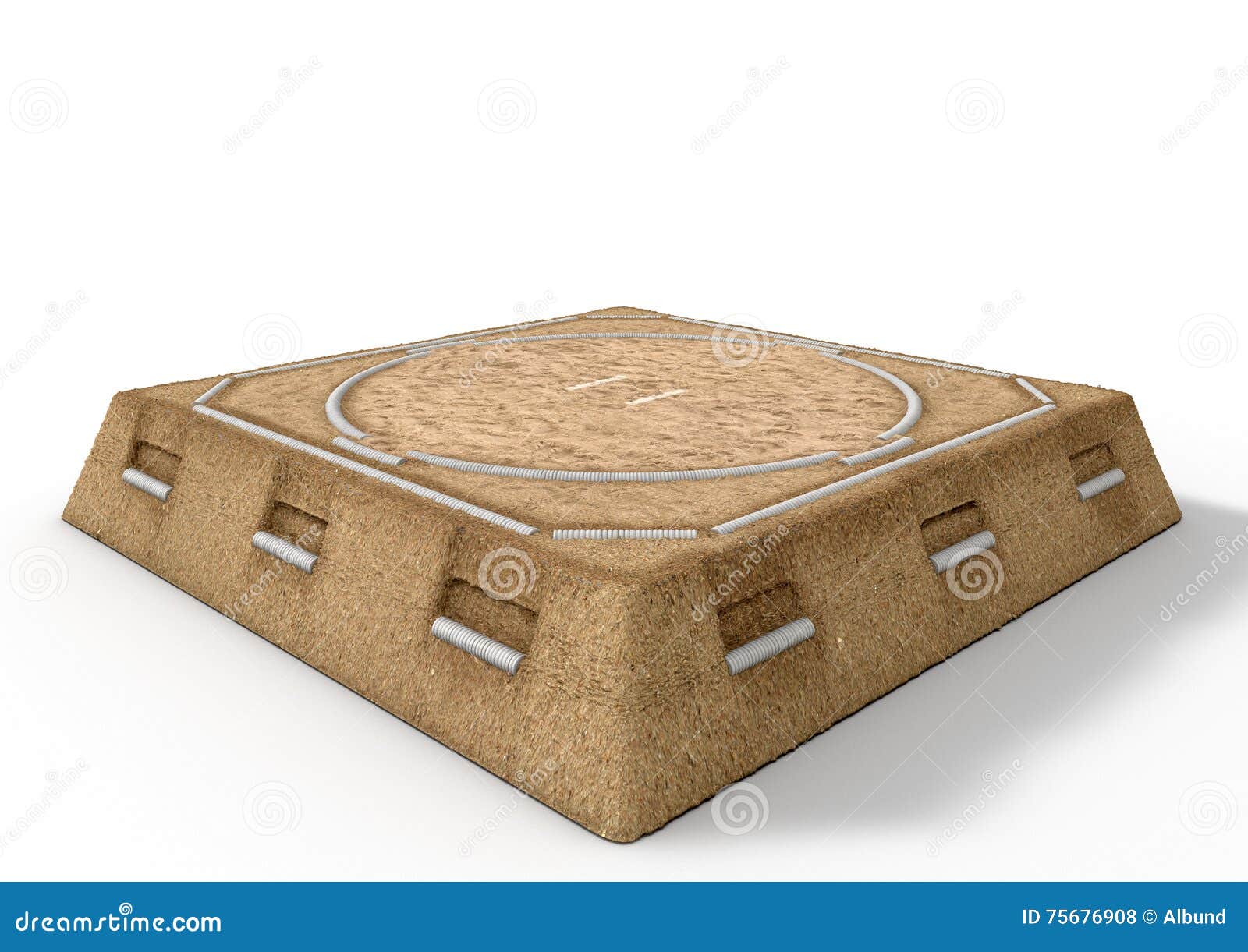 Sumo Ring Empty Stock Photo | CartoonDealer.com #75676860