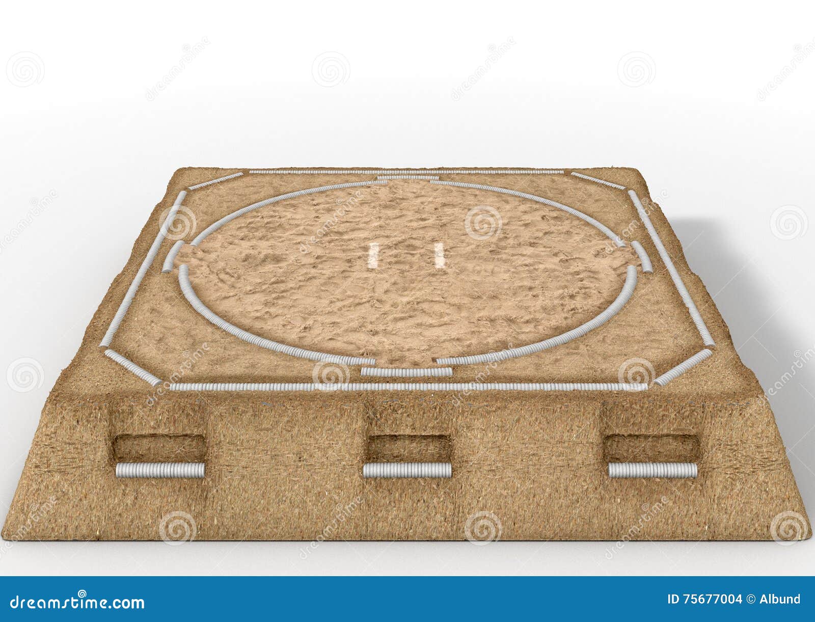 Sumo Ring Empty Stock Photo | CartoonDealer.com #75676860