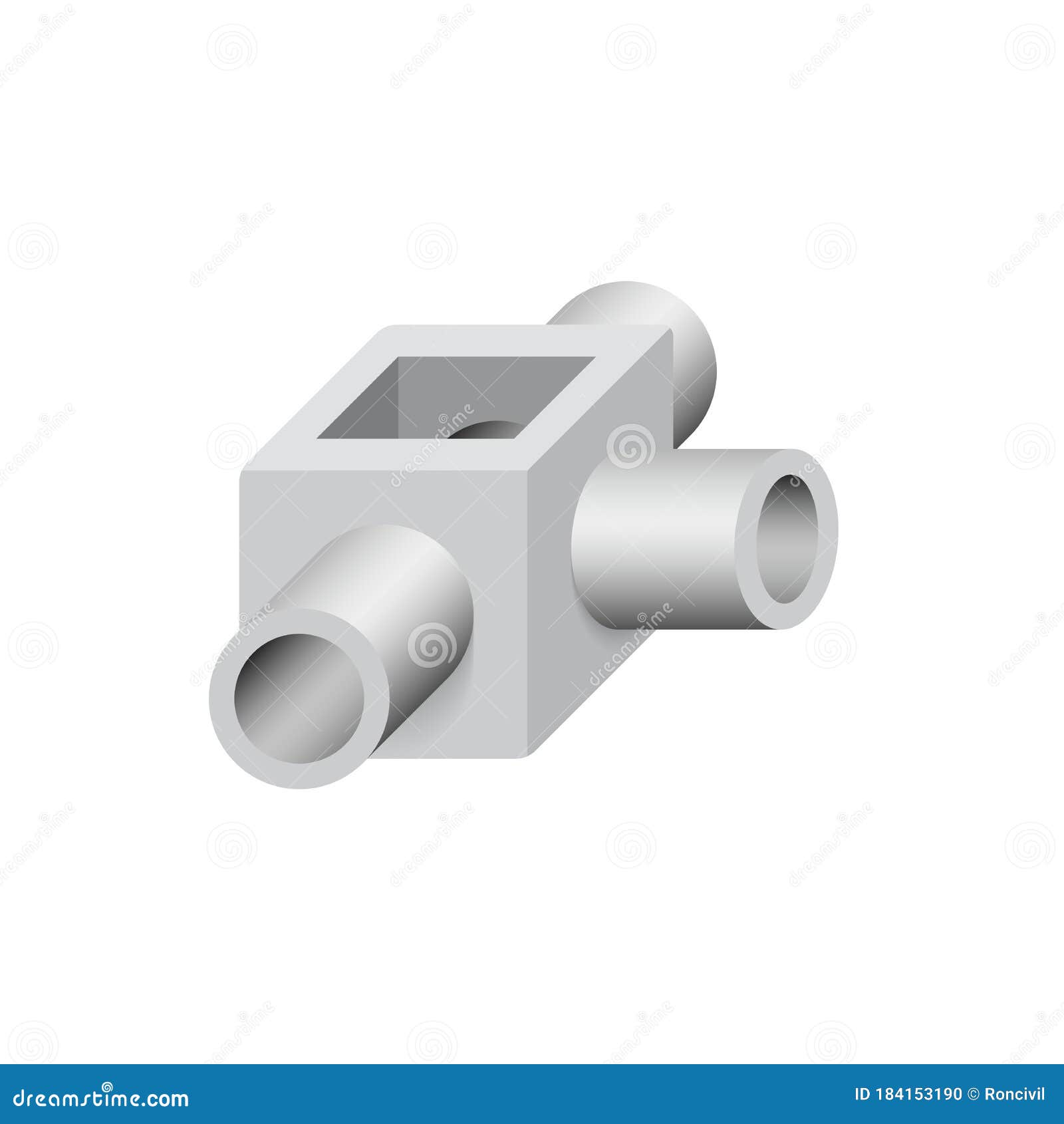 Sump pit icon stock vector. Illustration of pipe, industrial - 184153190