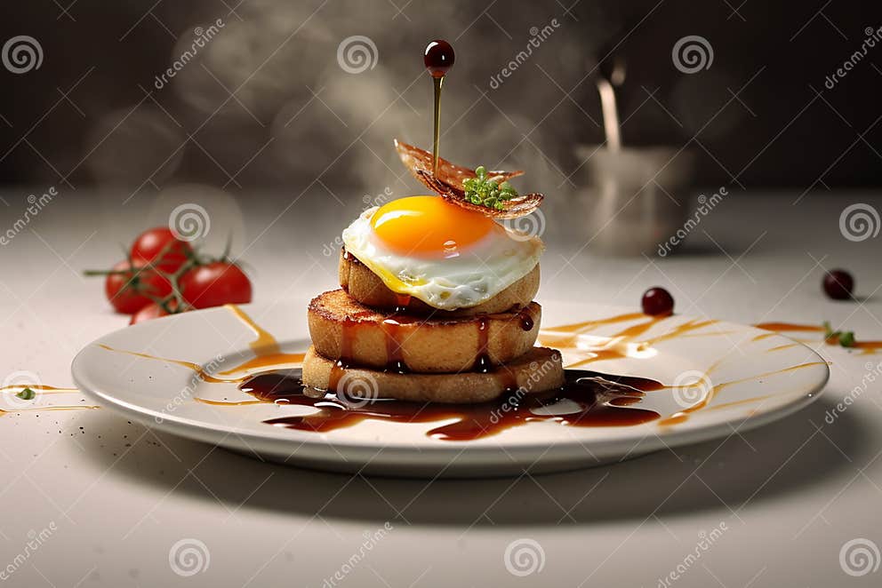 Sumptuous Appetizers and Starters at a Fine Dining Dinner Stock Image ...