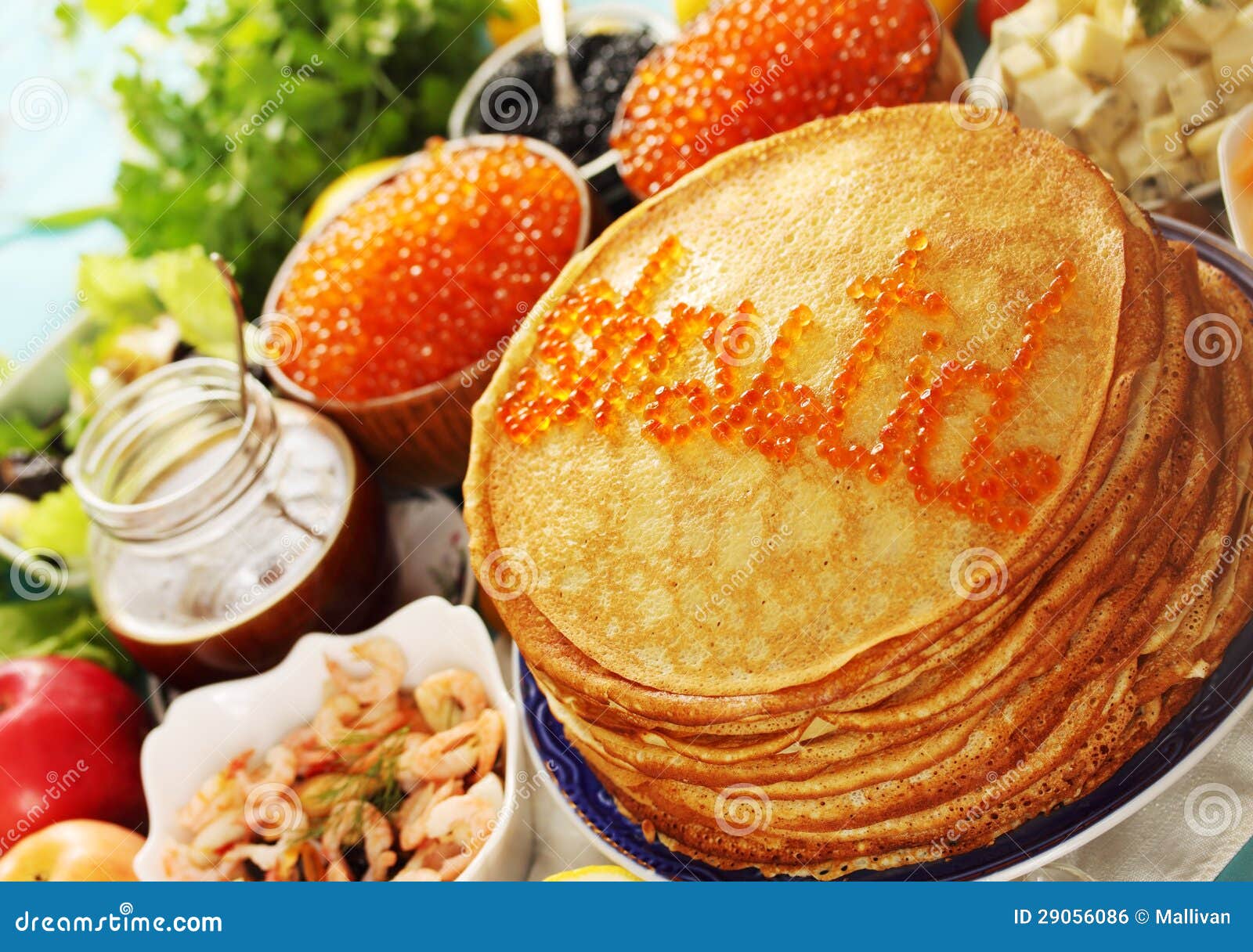 Sumptuous breakfast stock photo. Image of homemade, maslenitsa - 29056086