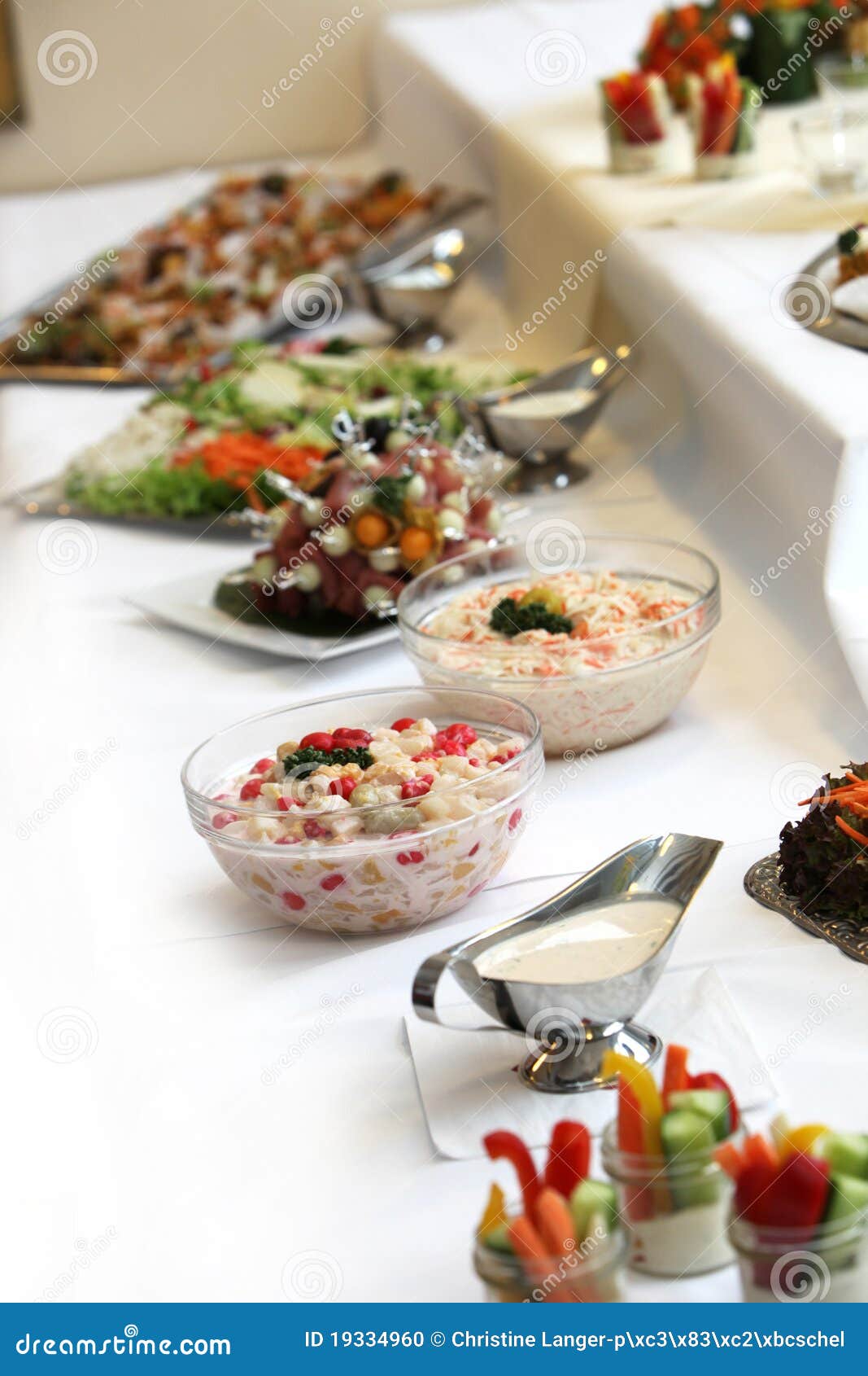 Sumptuous Buffet of Tapas and Vegetables Stock Photo - Image of menu ...