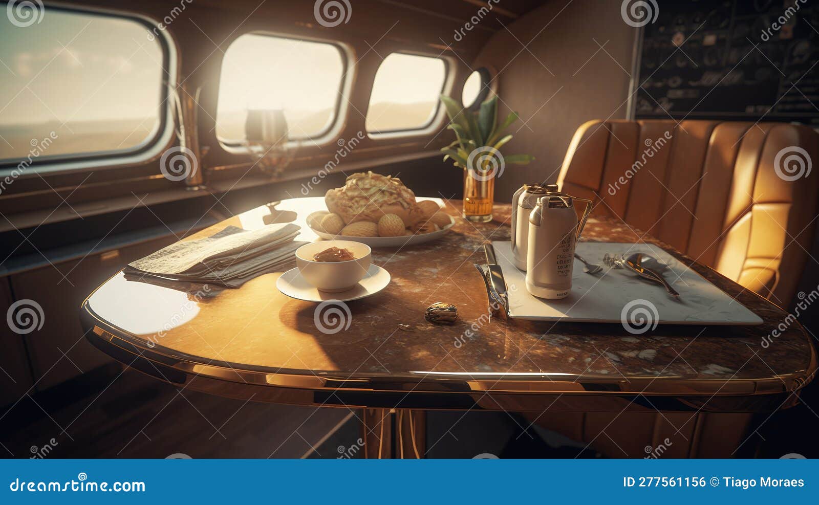 A Sumptuous Feast Awaits on this Elegantly Set Table Stock Illustration ...