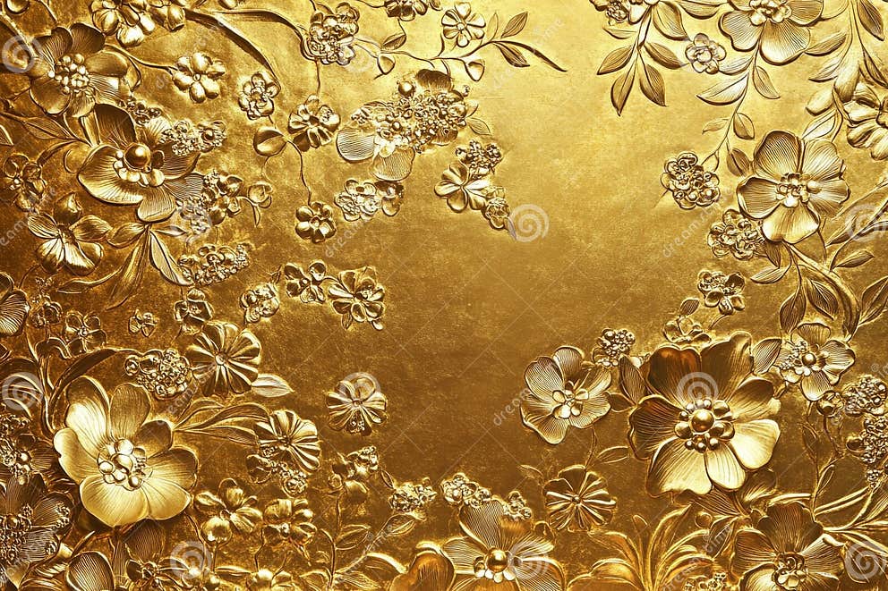 Sumptuous Golden Base with Elaborate Patterns for Remarkable Conceptual ...