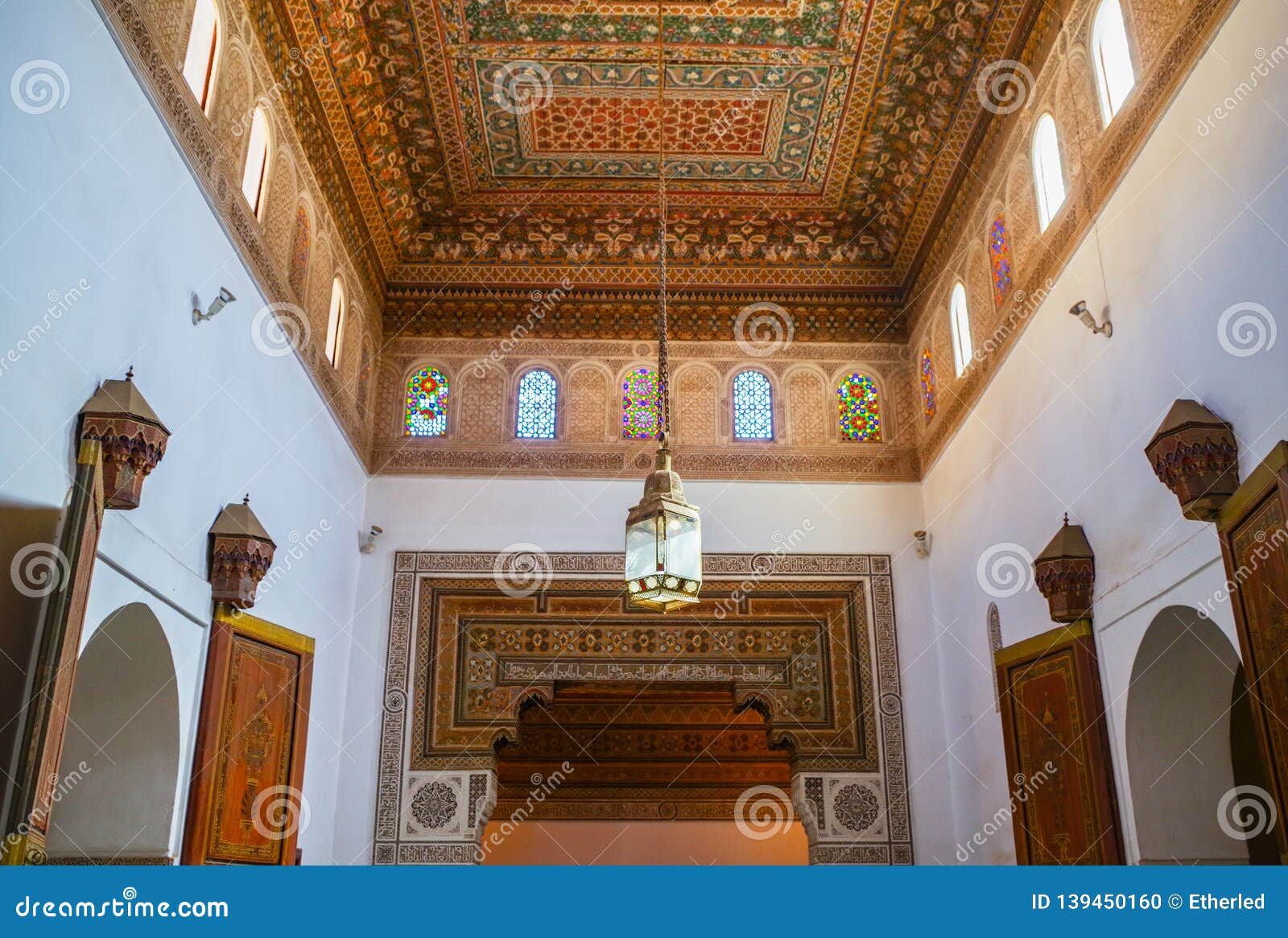 Arabic Architecture in Marrakech Stock Photo - Image of marrakech ...