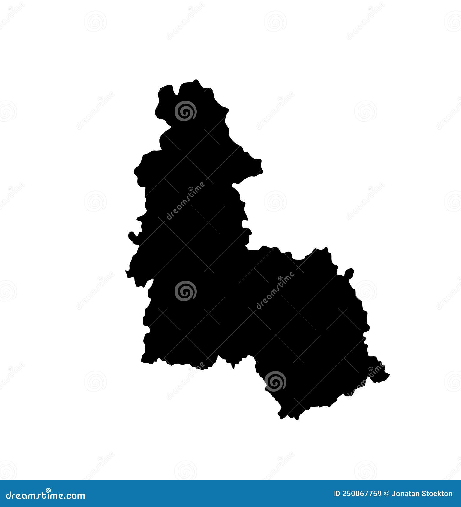 Sumy Map Vector Poster Highly Detailed Map In Patriotic Yellow Blue ...