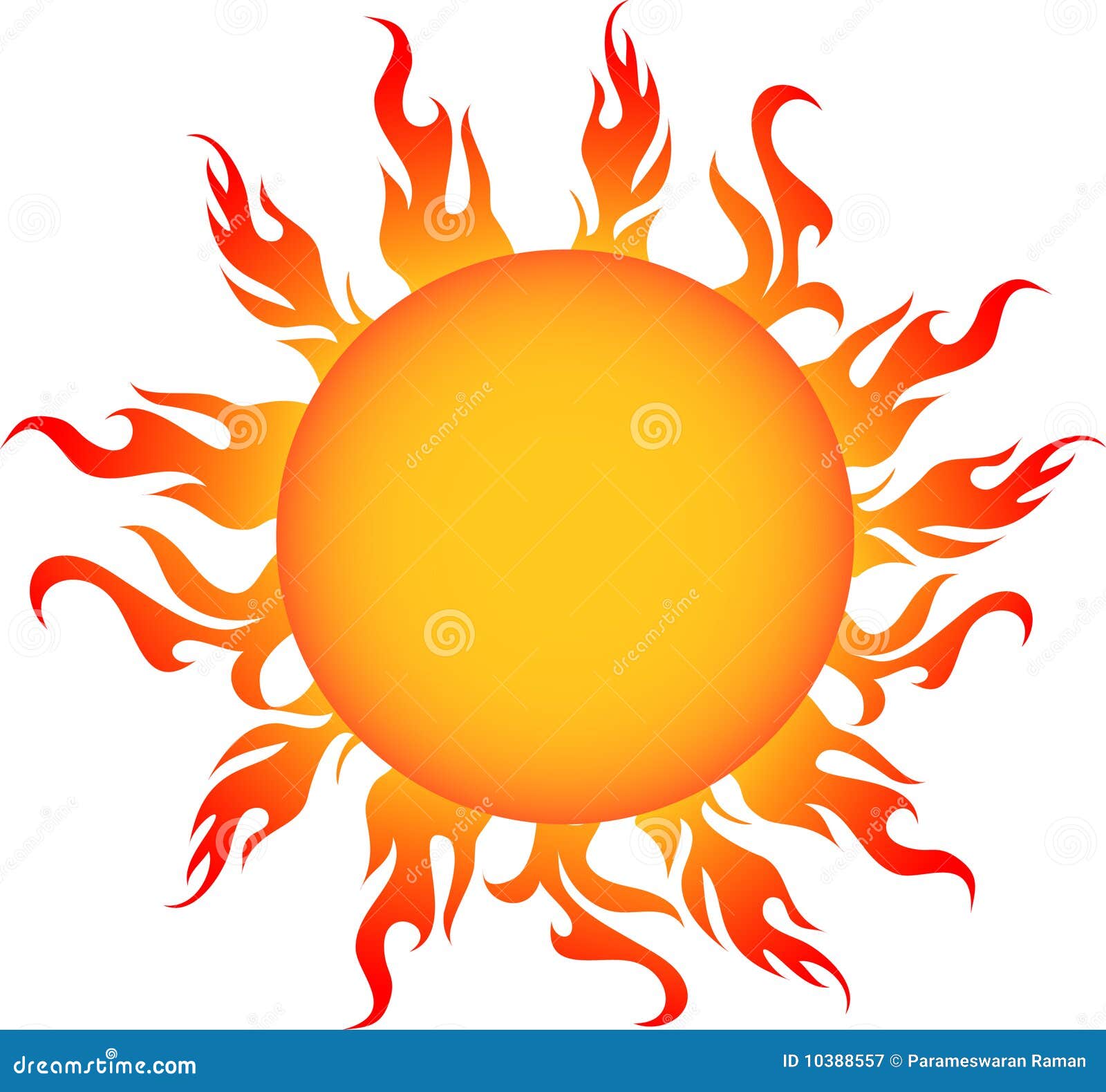 Sun stock vector. Illustration of abstract, burning, background - 10388557