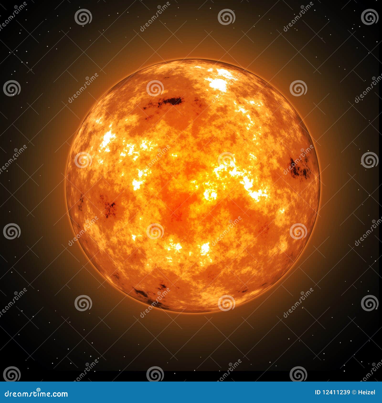 Sun stock illustration. Illustration of circle, circular - 12411239