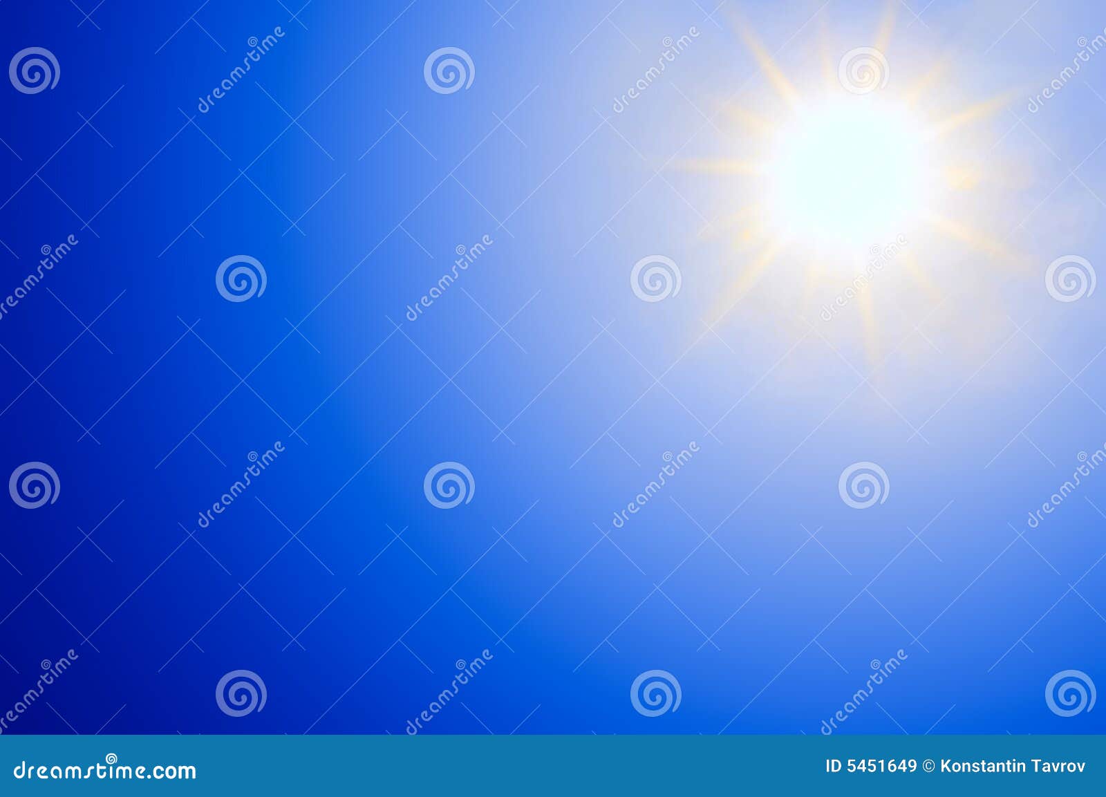 Sun stock image. Image of ecology, blue, background, rays - 5451649