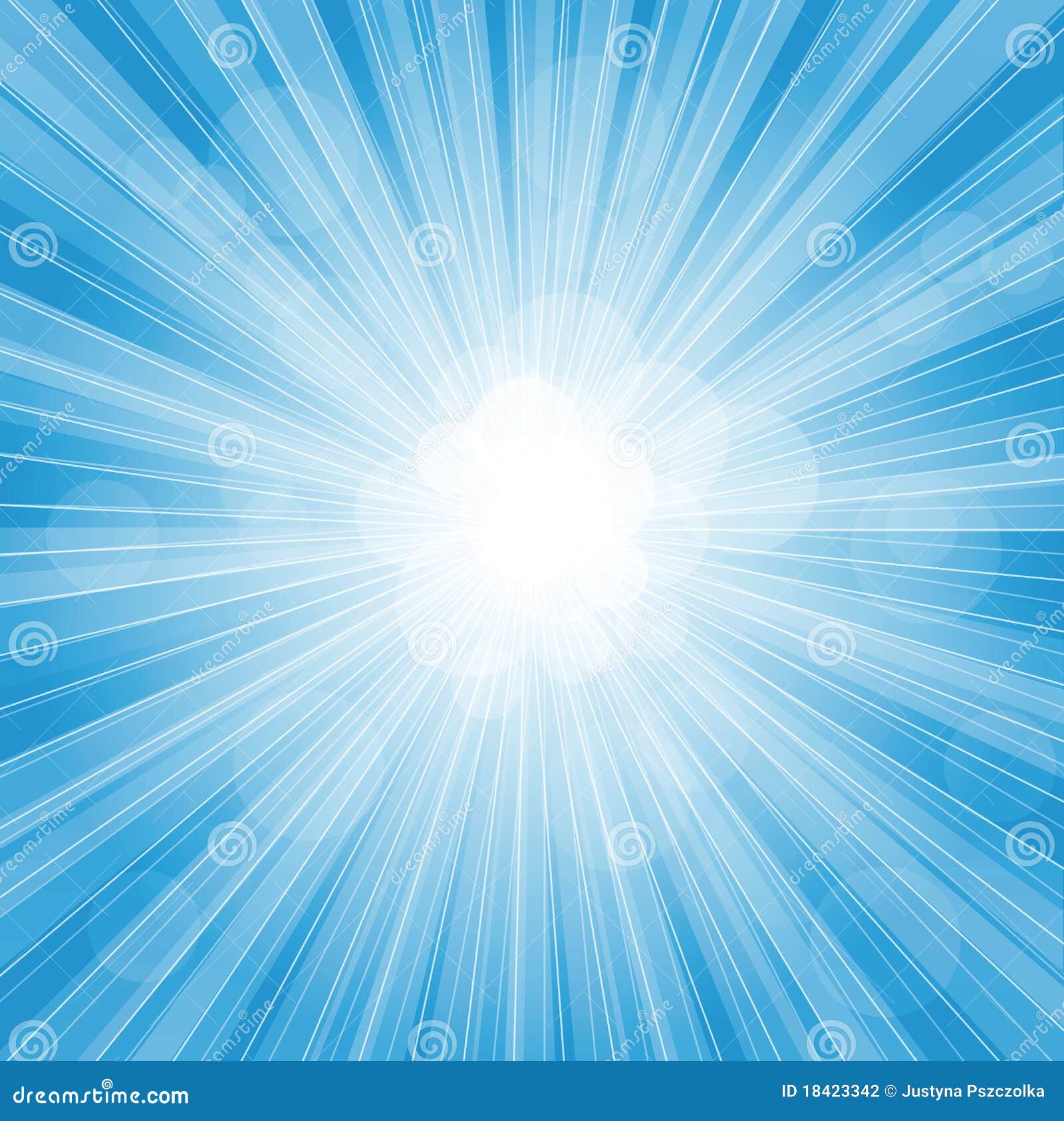 Sun abstract stock vector. Illustration of white, sunlight - 18423342