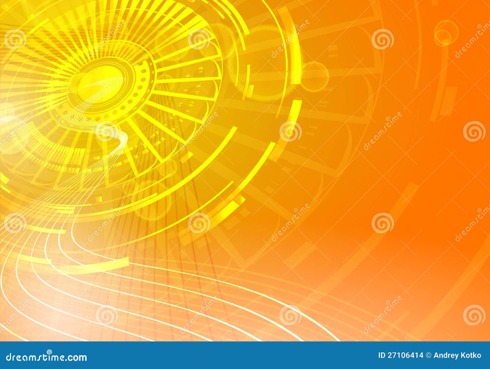 Sun abstract stock vector. Illustration of shape, lens - 27106414