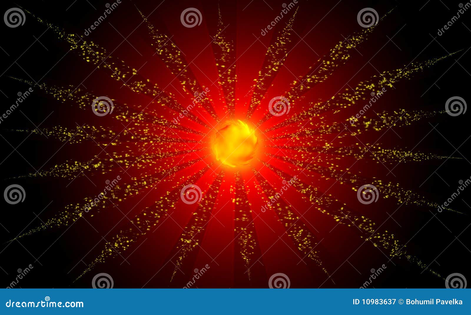 Sun abstract background stock illustration. Illustration of star - 10983637