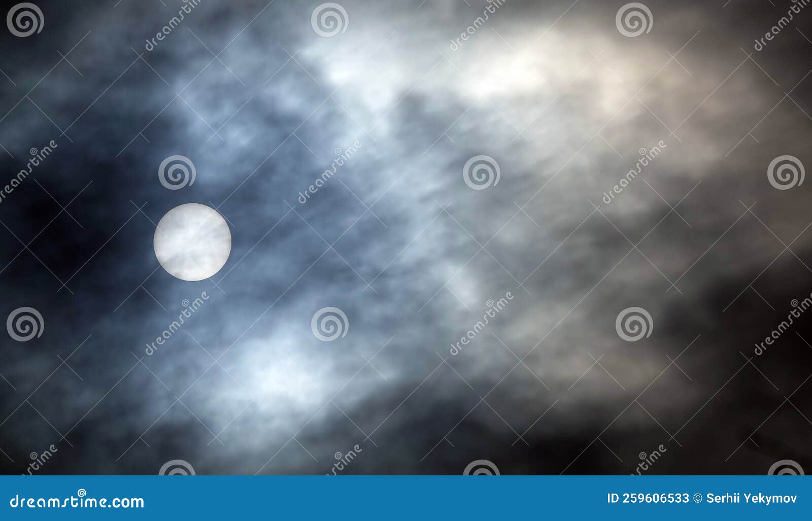 Sun against the dark sky stock image. Image of sunrise - 259606533