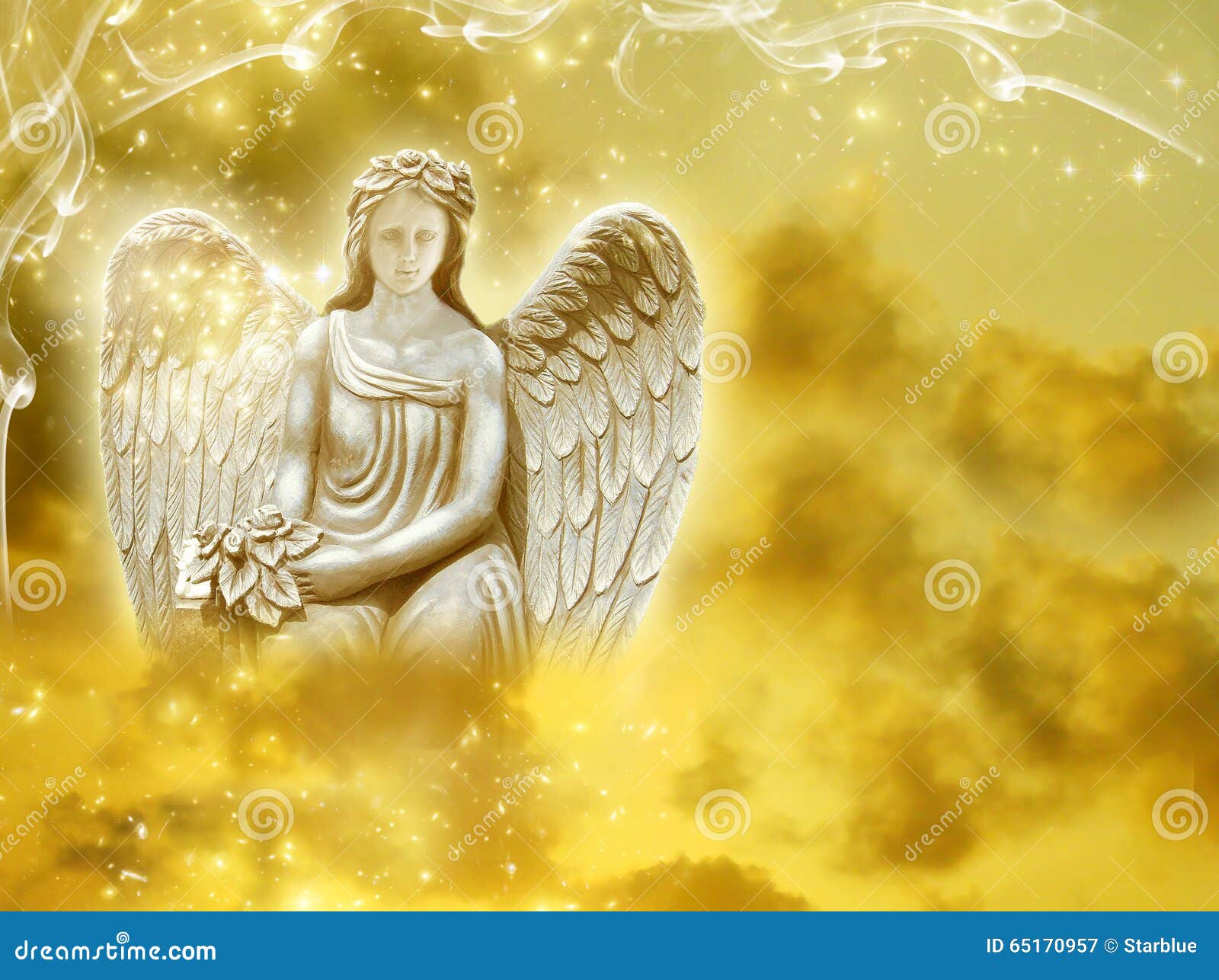 Sun angel stock image. Image of spiritual, christianity - 65170957