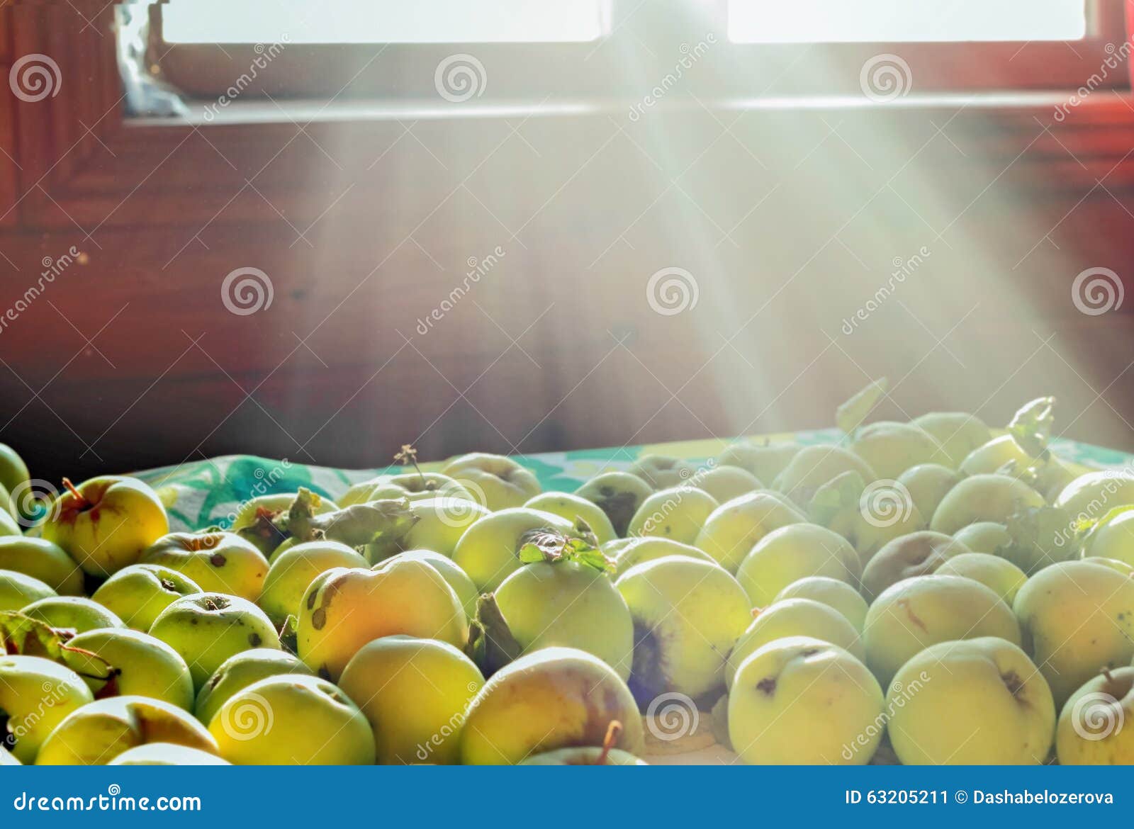 Sun apples stock image. Image of autumn, vegetarian, healthy - 63205211