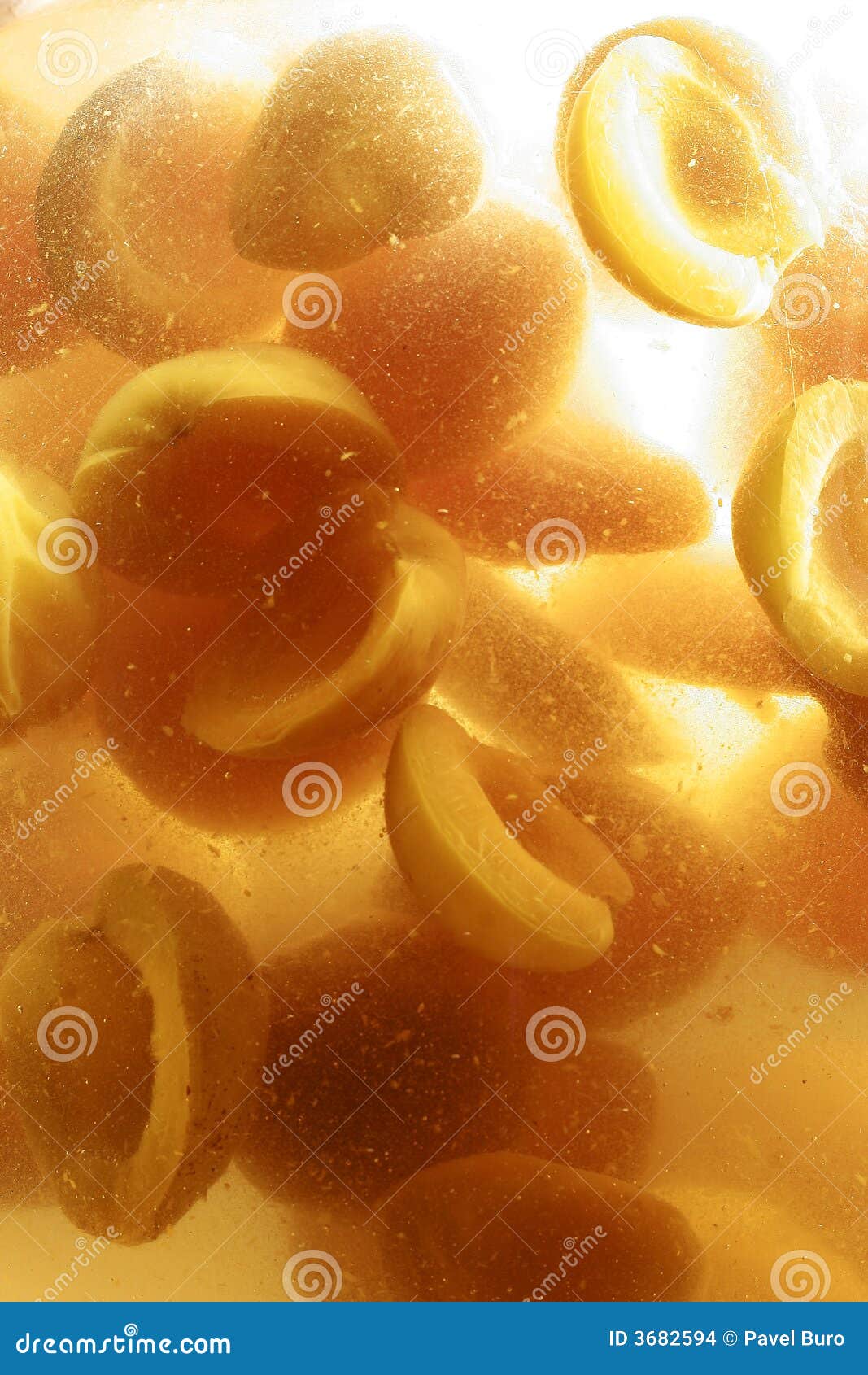 Sun apricot in compote stock photo. Image of juice, harvest - 3682594