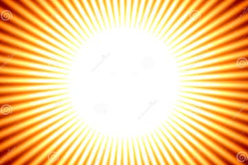 Sun Background, Yellow Stripes Stock Illustration - Illustration of ...