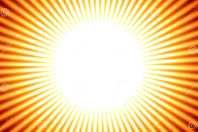 Sun Background, Yellow Stripes Stock Illustration - Illustration of ...