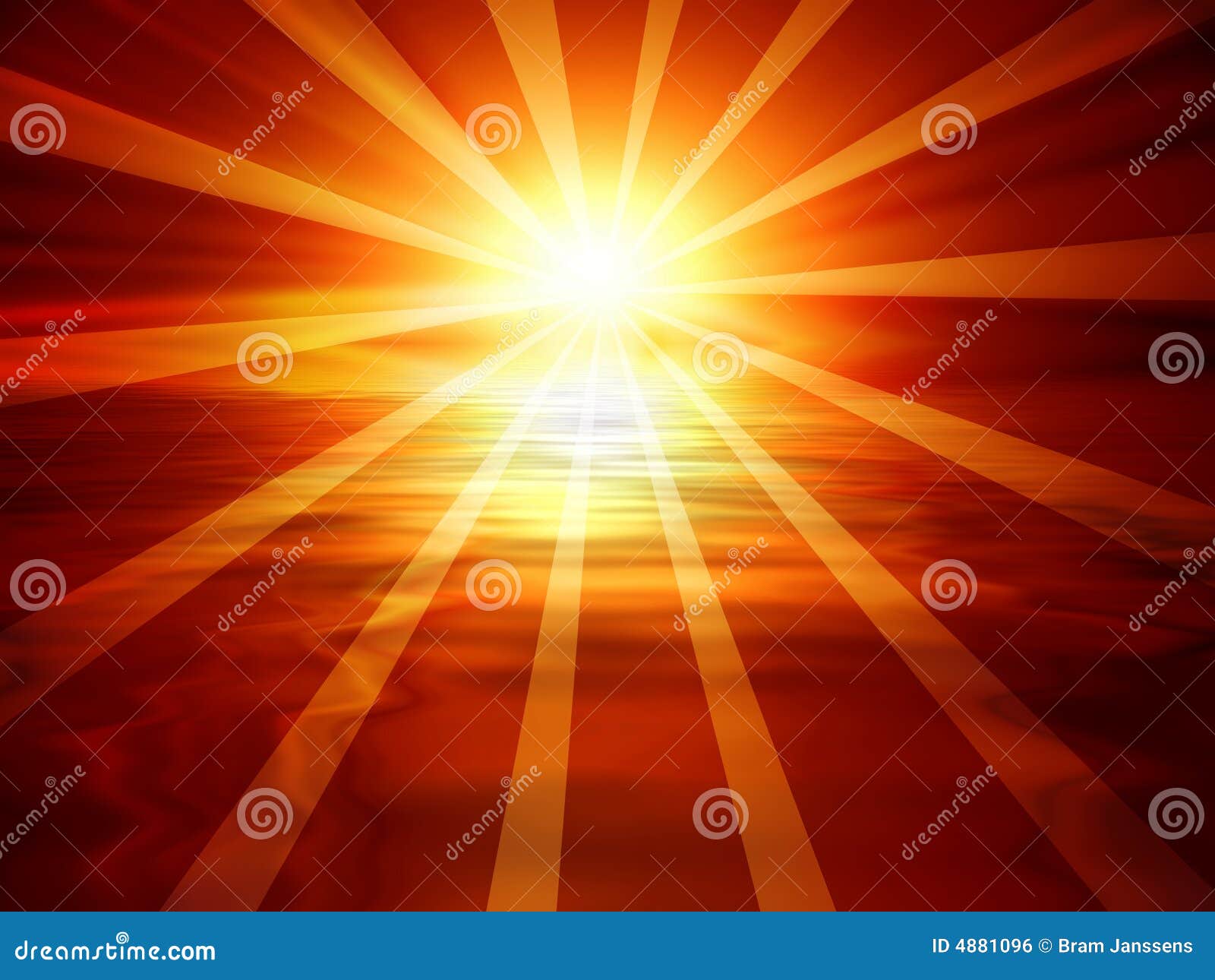 Sun banner stock illustration. Illustration of nature - 4881096