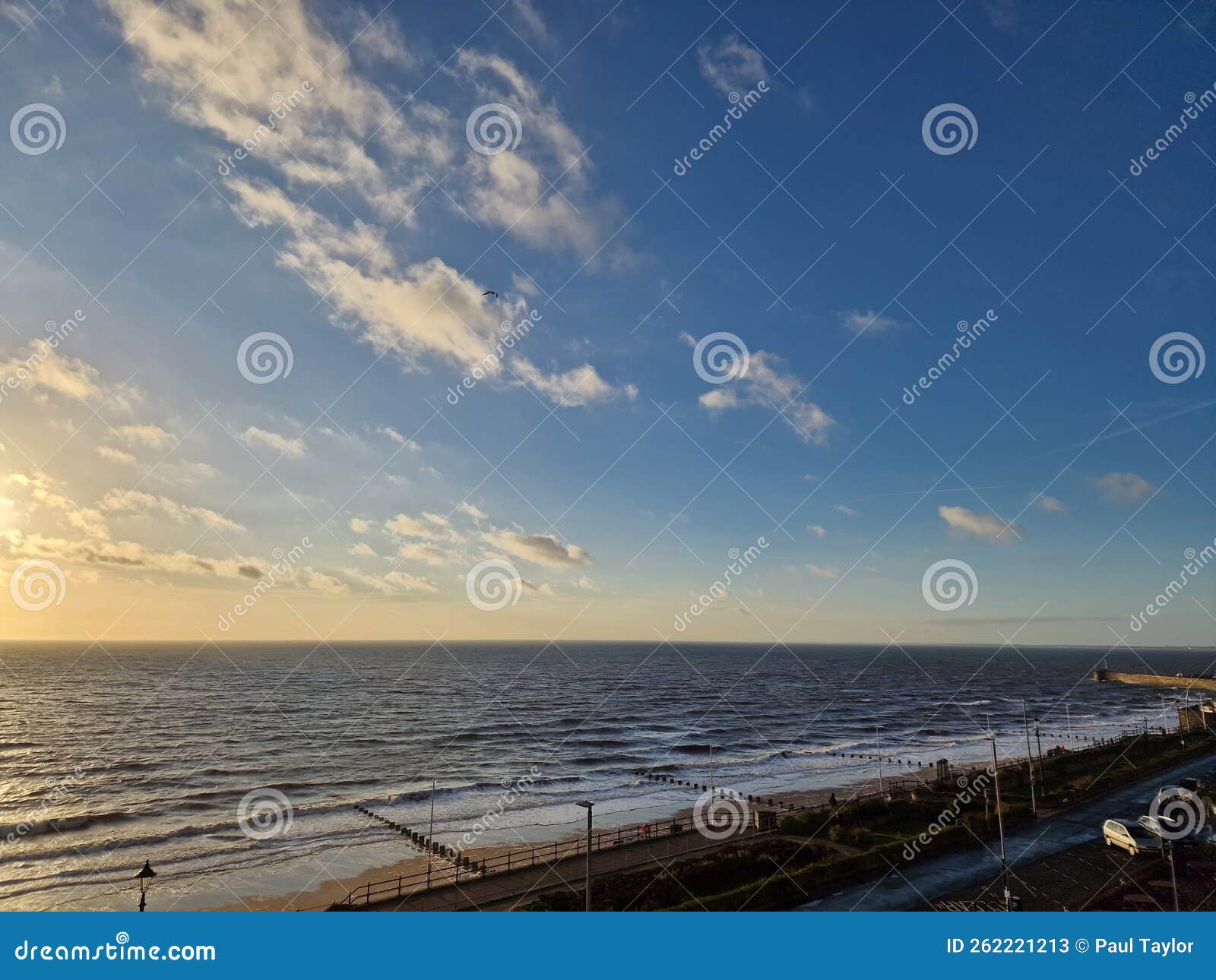 Sun and beach stock image. Image of northsea, beach - 262221213