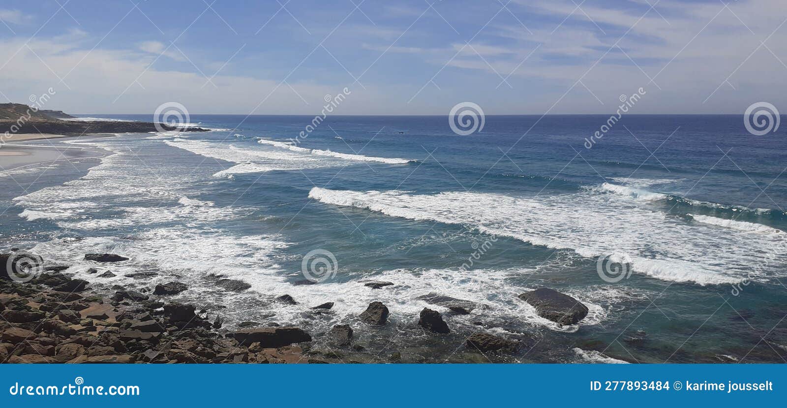 Sun Beach, Ashkar, Tangier stock photo. Image of tangier - 277893484