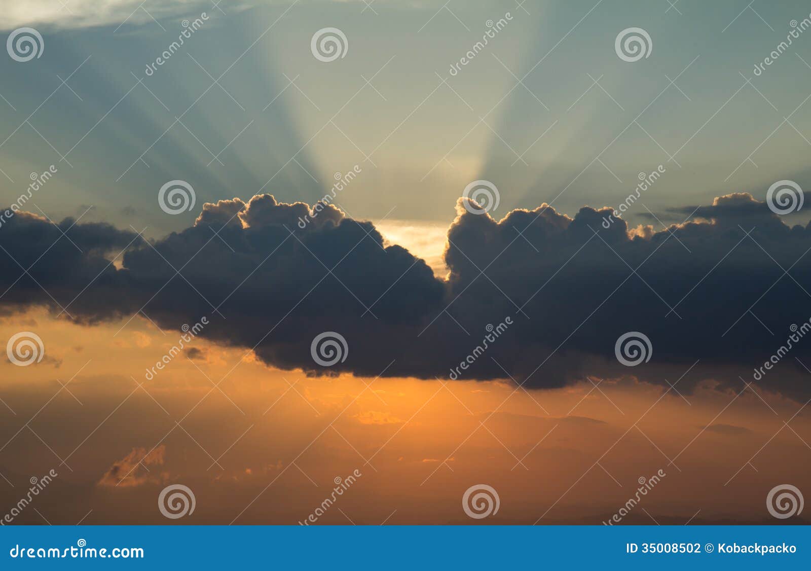 Sun beam stock photo. Image of glowing, beam, scene, dusk - 35008502