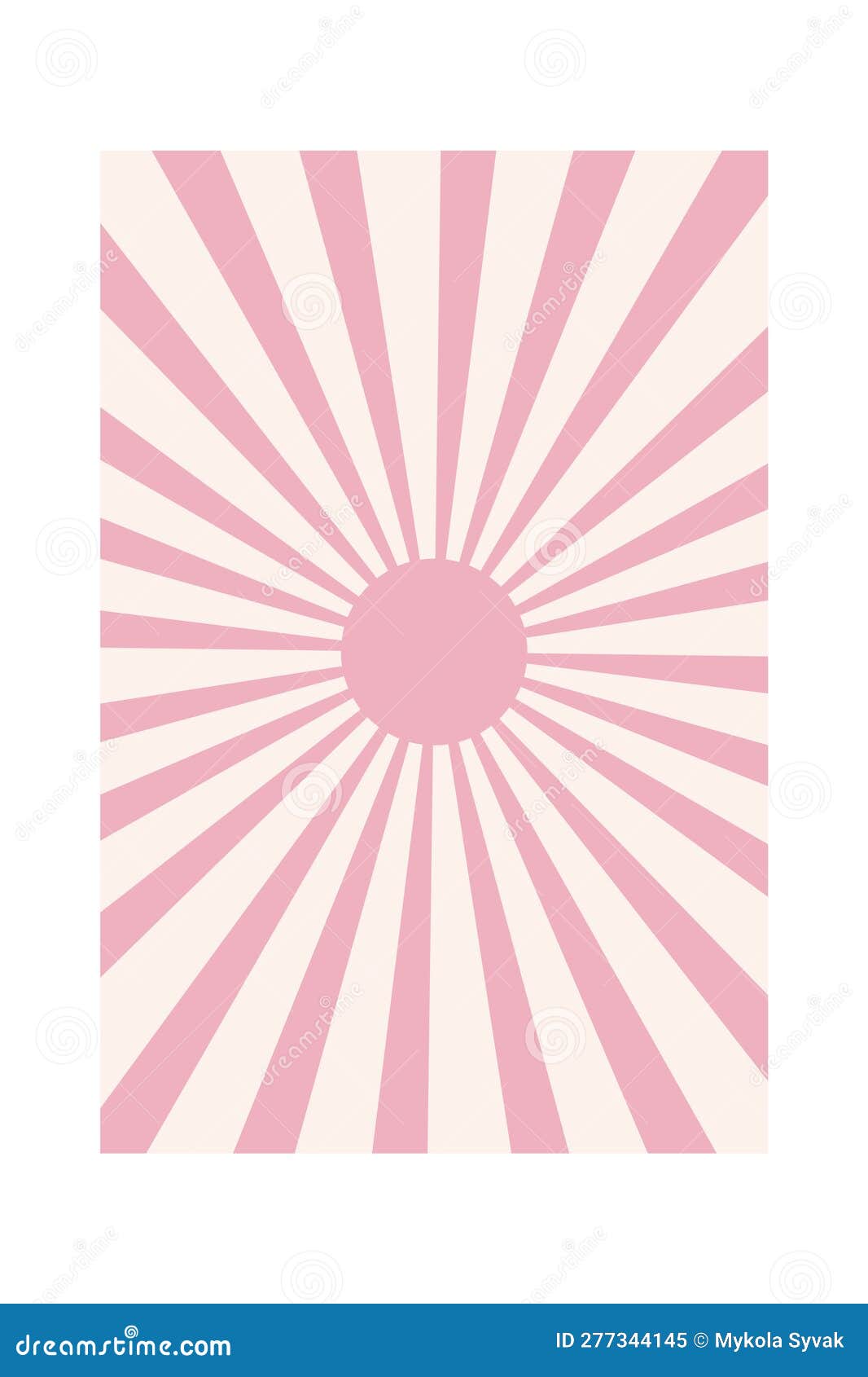 Sun Beam Rectangle Pattern stock vector. Illustration of design - 277344145