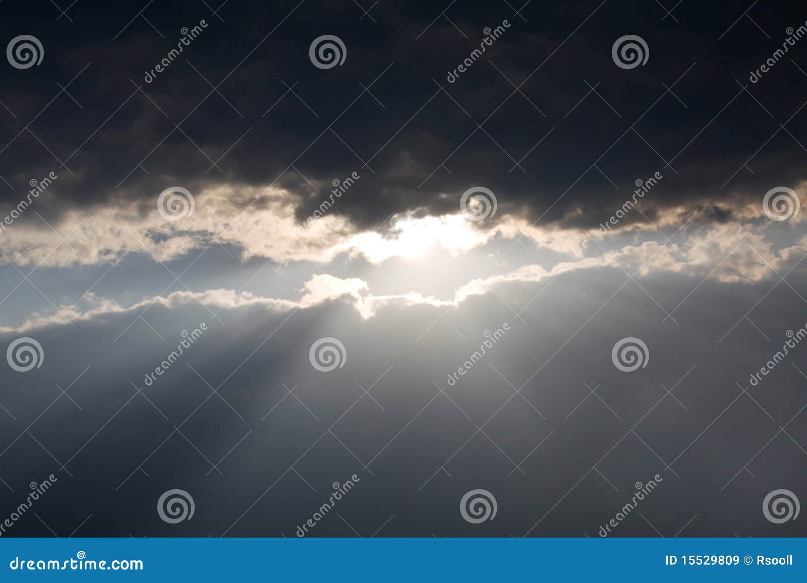 Sun beams stock image. Image of power, nature, silver - 15529809