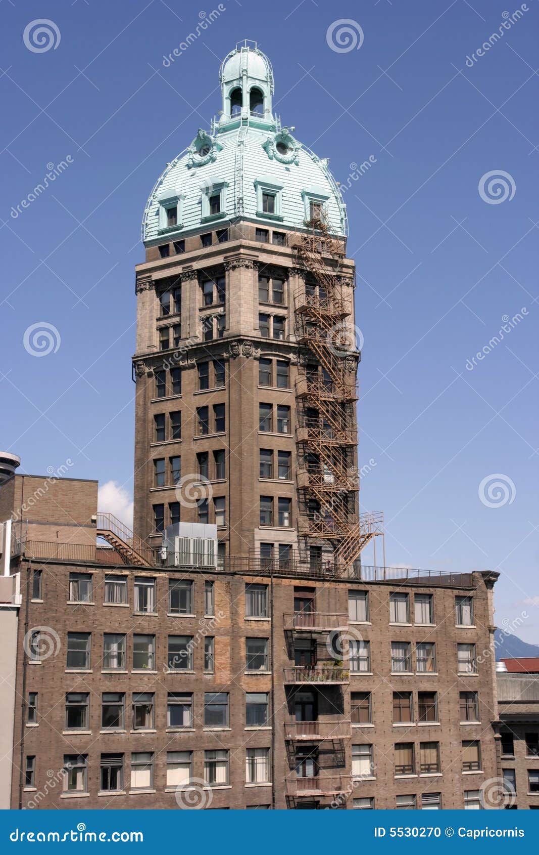 The Sun Building in Gastown Stock Photo - Image of tower, business: 5530270