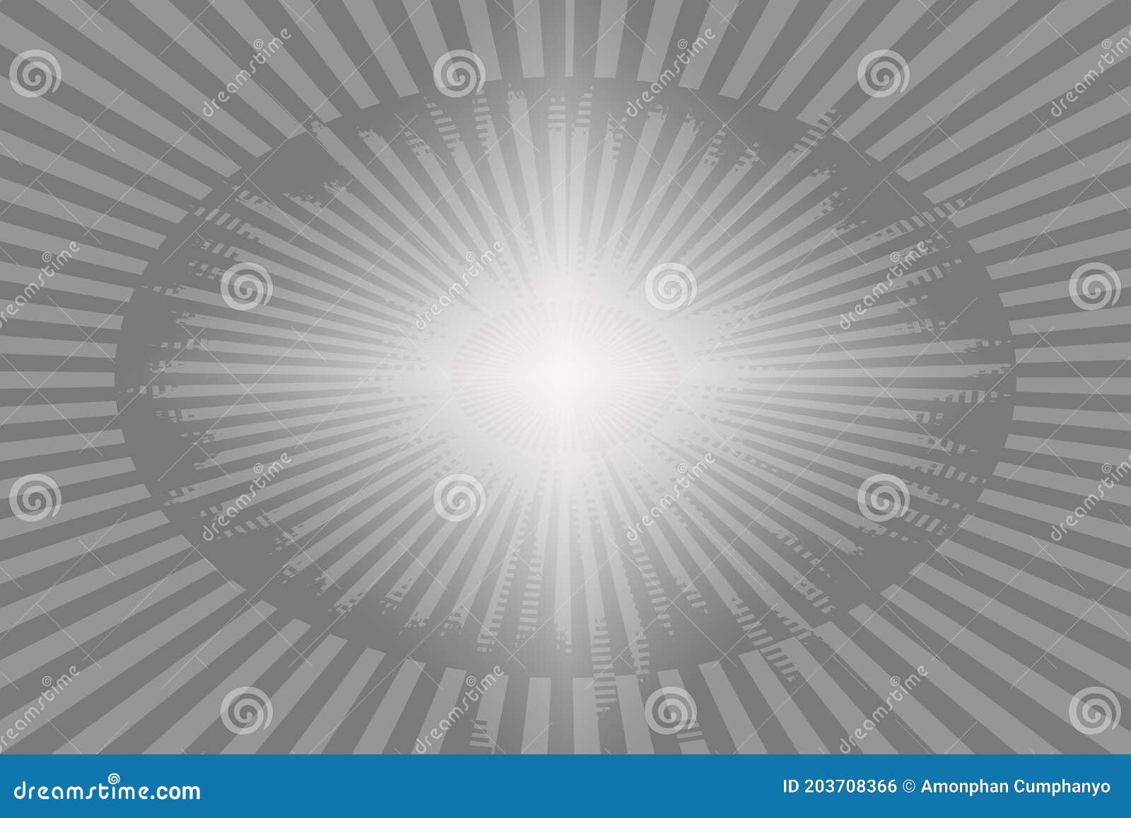 Sun Burst Background Empty Room for Product Display Stock Illustration ...
