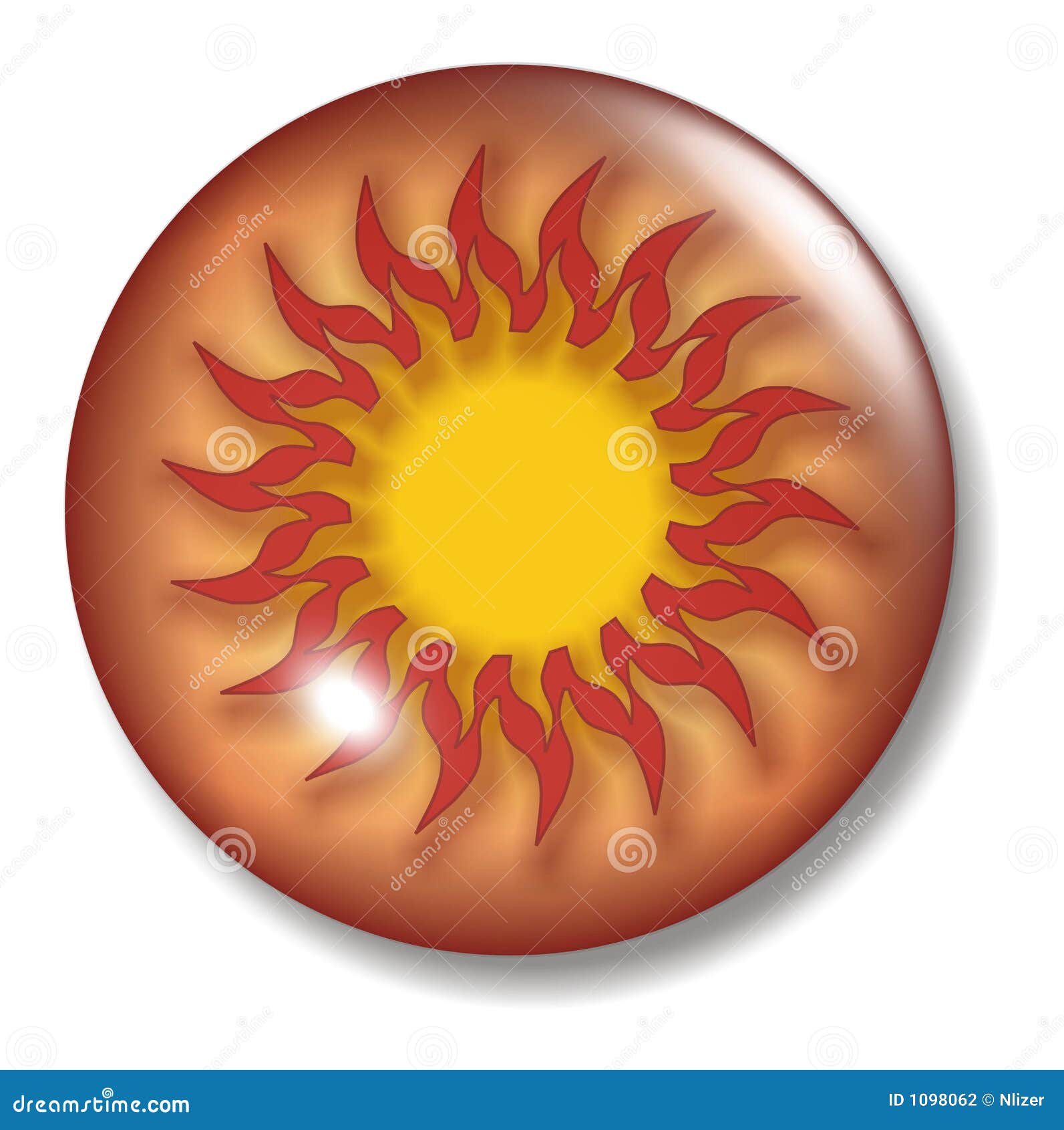 Sun Button Orb stock illustration. Illustration of generic - 1098062 Sun Button Orb stock illustration. Illustration of generic - 1098062