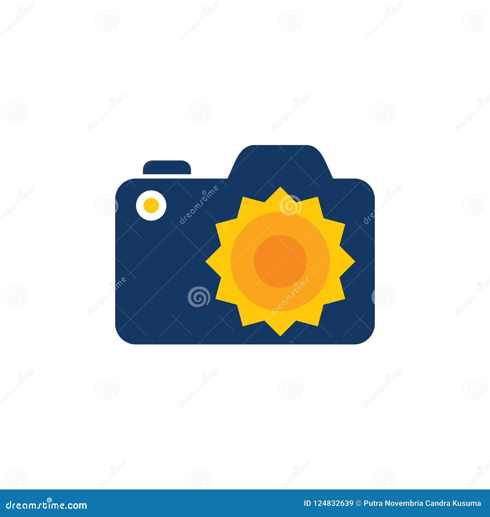 Sun Camera Logo Icon Design Stock Vector - Illustration of company ...