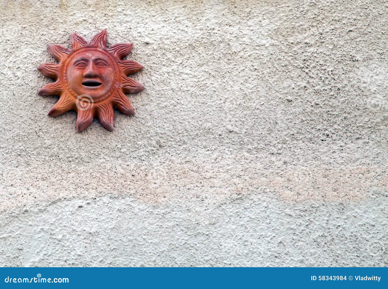 Sun ceramic stock photo. Image of color, cement, foreground - 58343984