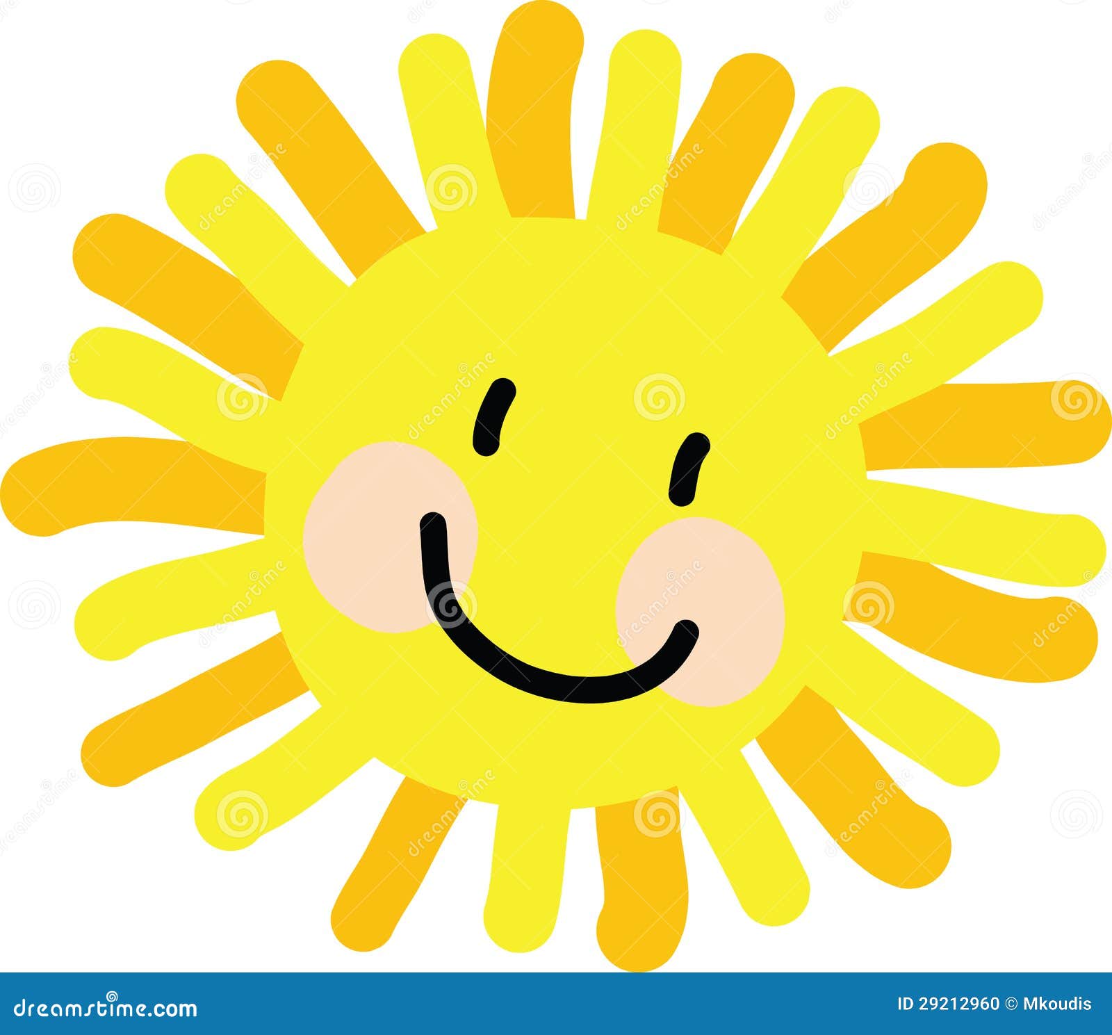 Sun Child Drawing Royalty-Free Stock Image | CartoonDealer.com #29212960