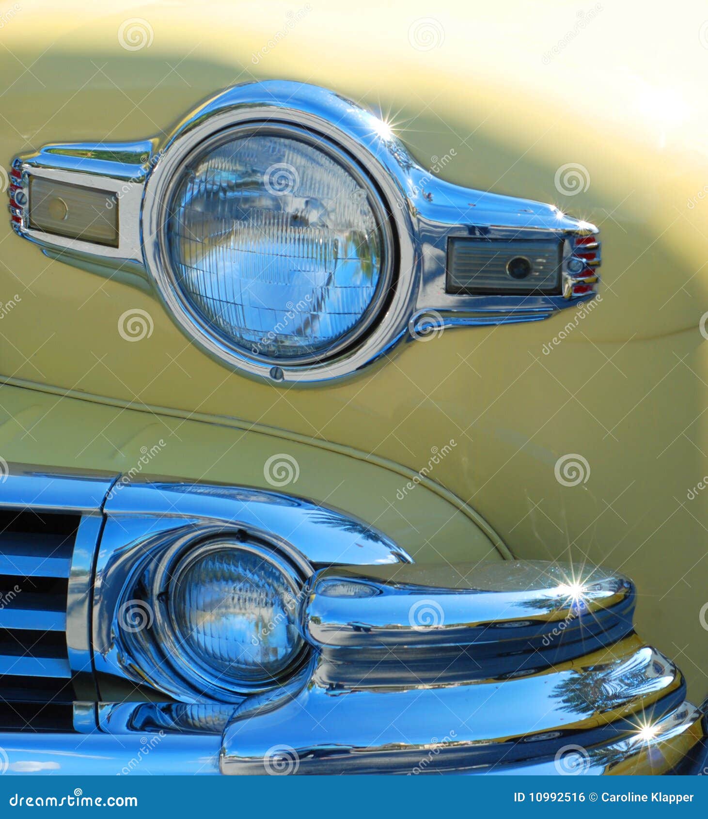 Sun on Chrome stock photo. Image of classic, vehicle - 10992516