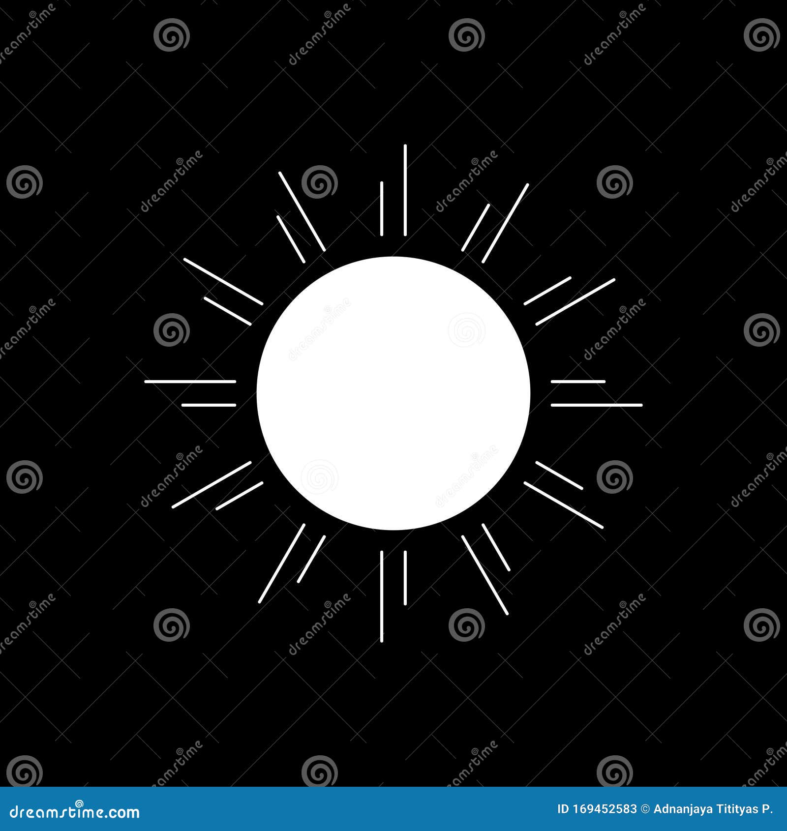 Circle Sun Rays. Sun Rays Background. Sun Sunburst Pattern Cartoon ...