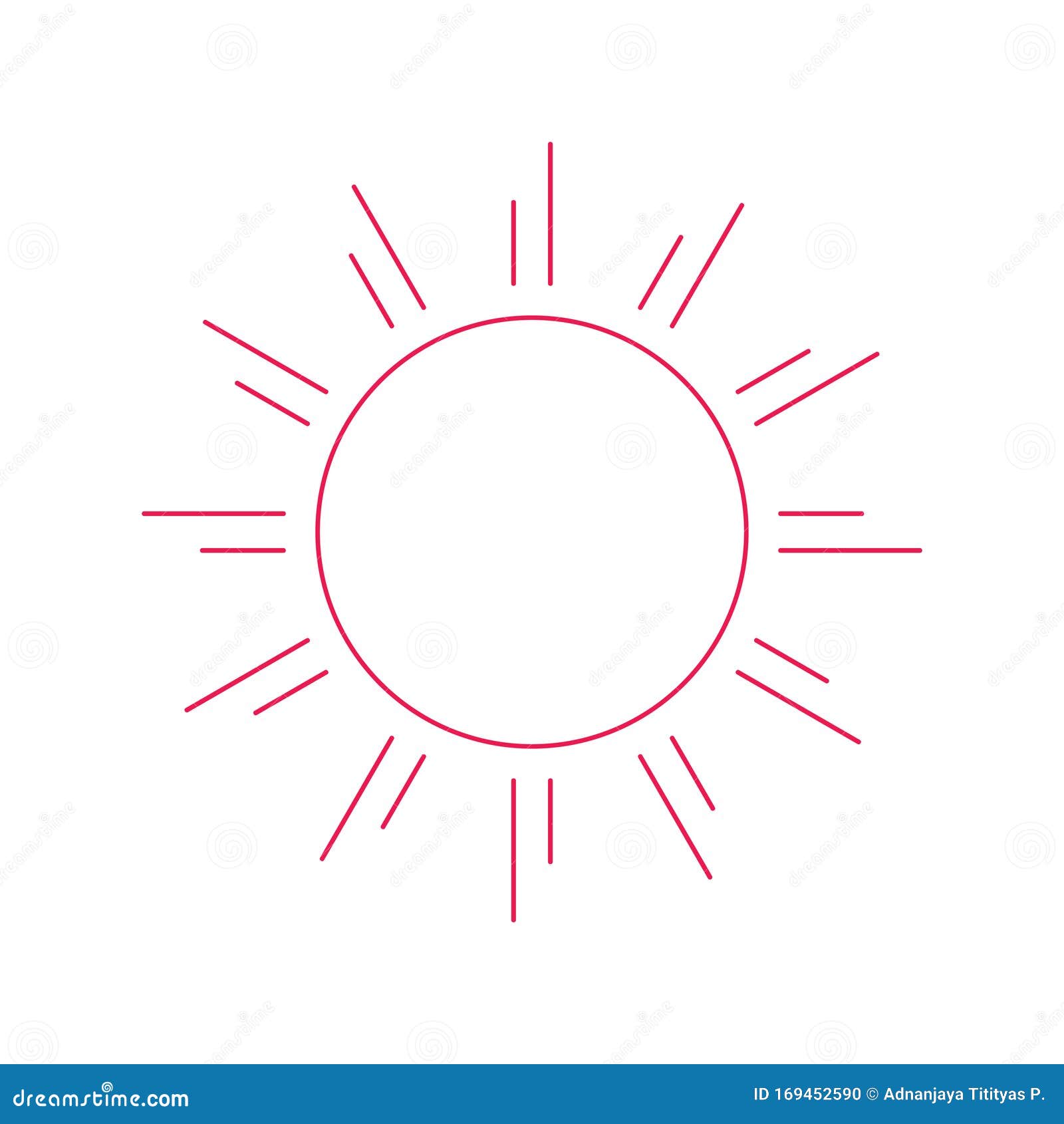 Sun Circle Rays Burst Symbol Logo Vector Stock Vector - Illustration of ...