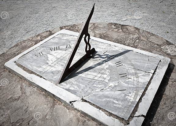 Sun clock stock photo. Image of compass, century, dial - 14166570