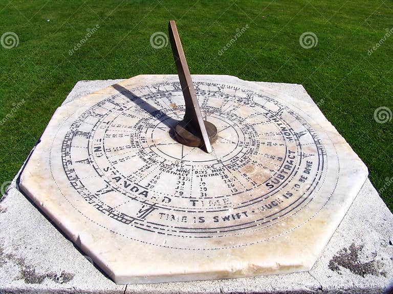 Sun Clock stock photo. Image of heritage, antique, sundial - 5831470