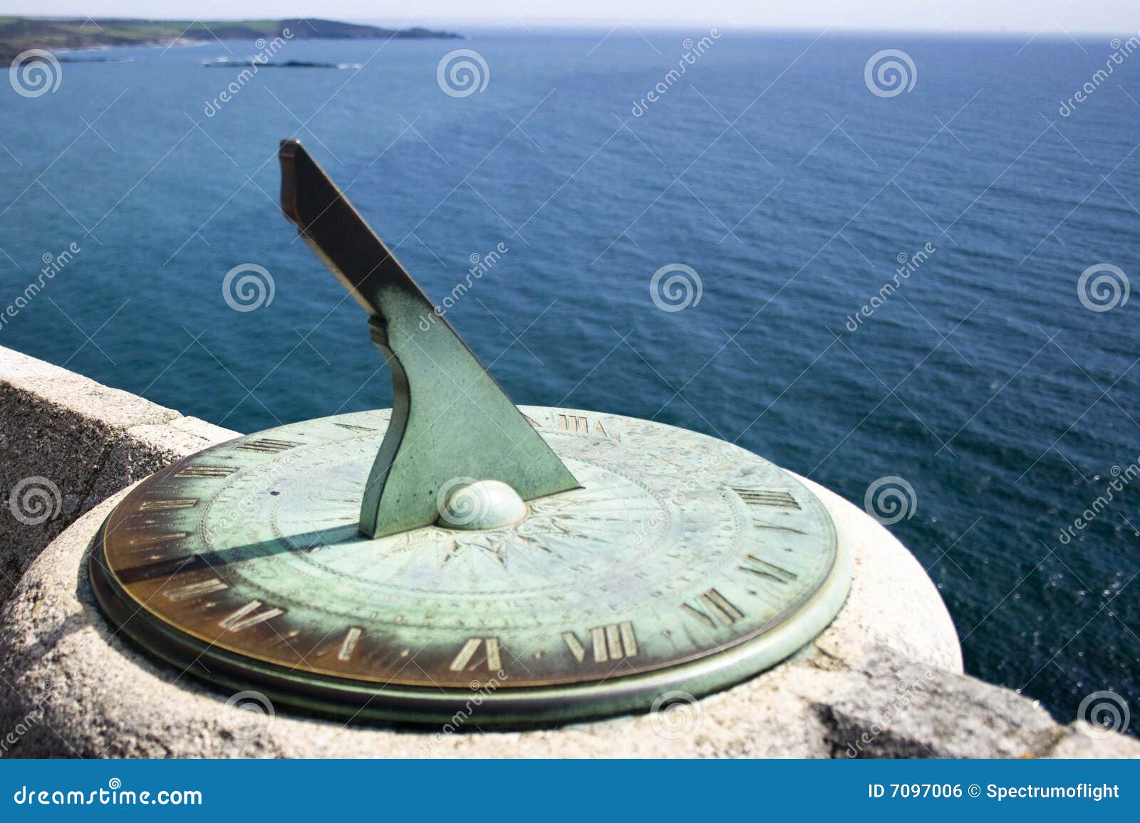 Sun Clock stock photo. Image of garden, dial, traditional - 7097006