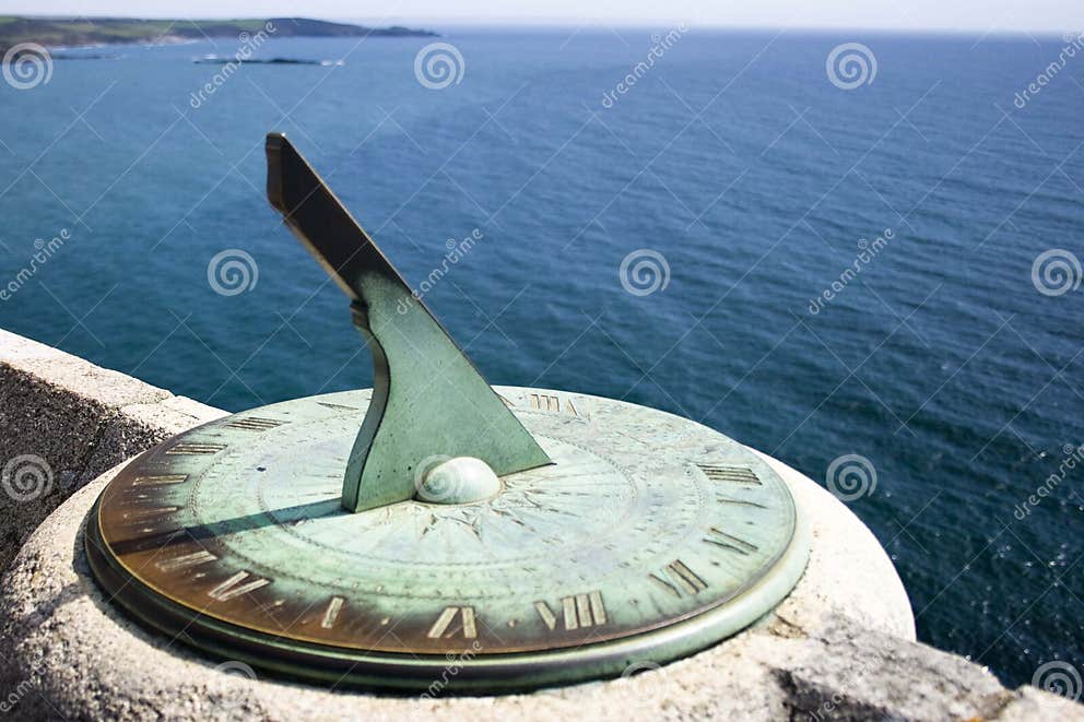 Sun Clock stock photo. Image of garden, dial, traditional - 7097006