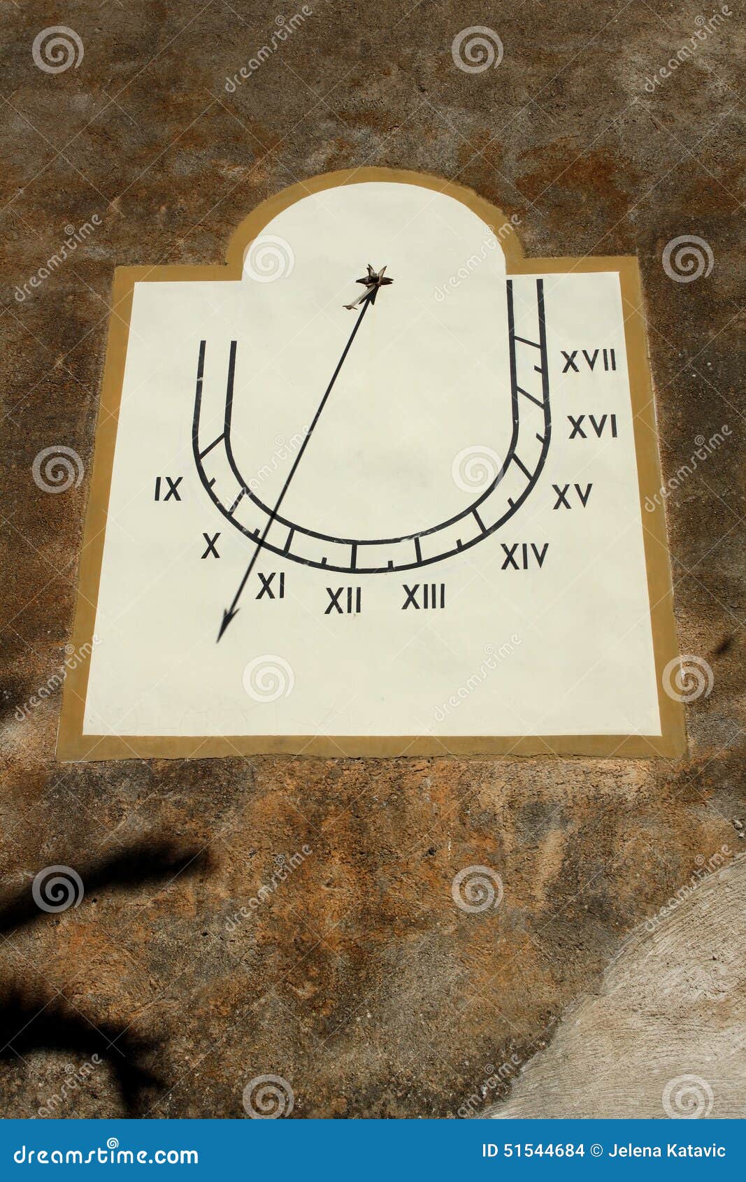Sun clock stock photo. Image of passing, historic, coast - 51544684