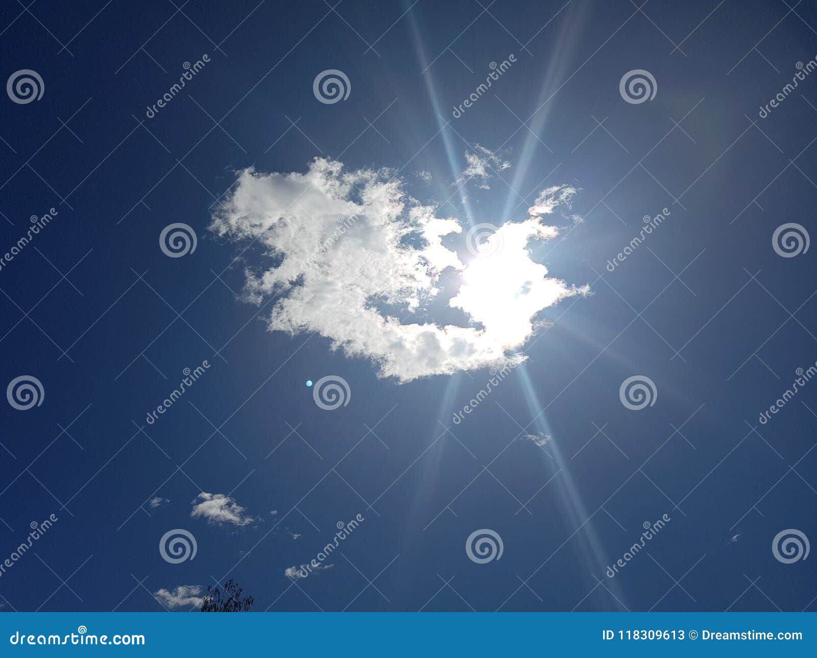 Sun cloud stock image. Image of pretty, nice, cloud - 118309613