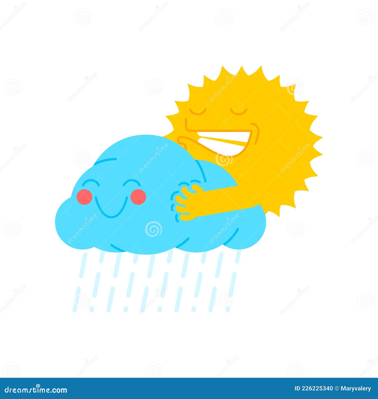 Sun And Cloud Sex Sun Intercourse Stock Vector Illustration Of
