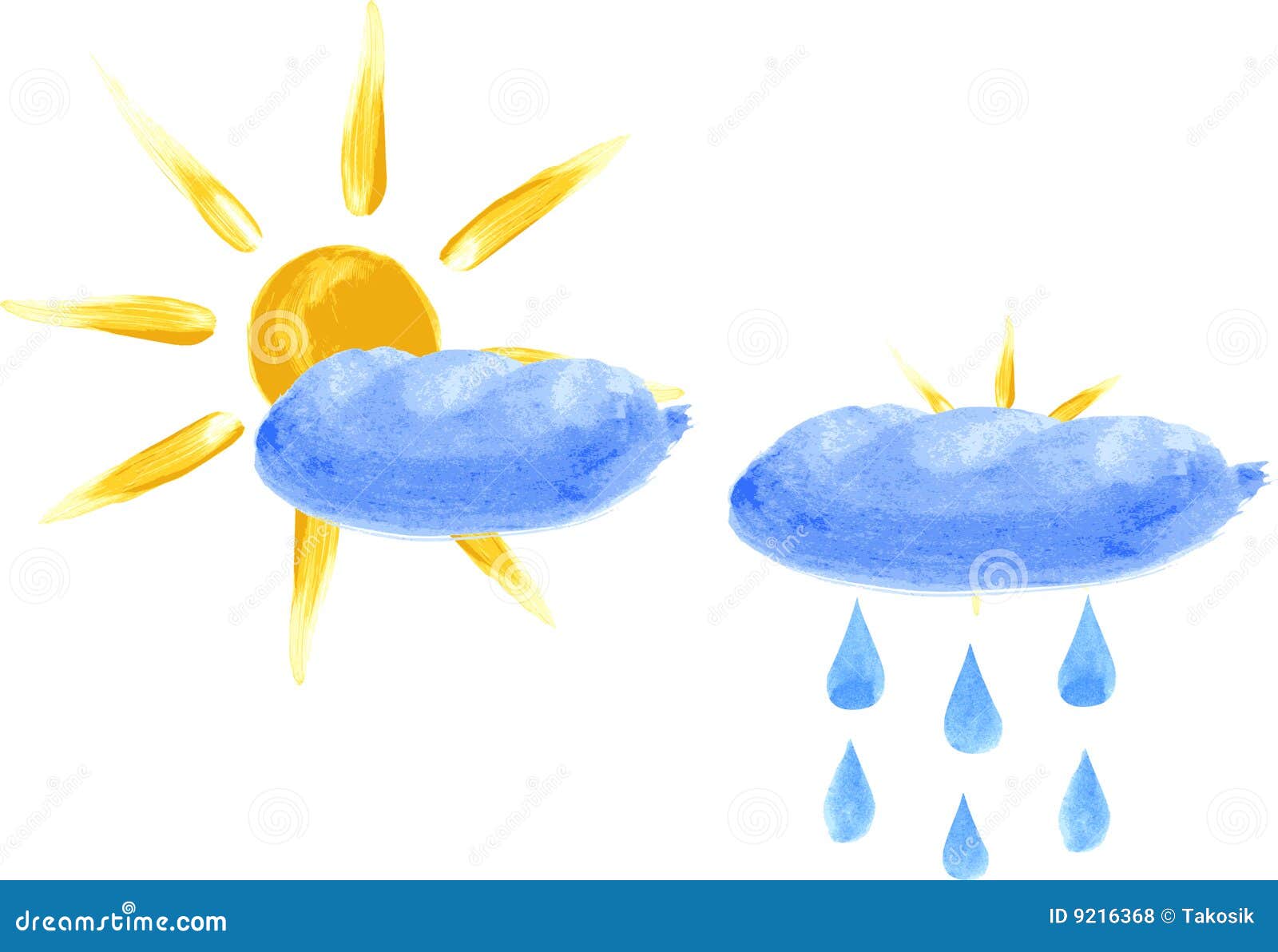 Half Sunny Half Storm Stock Illustrations – 31 Half Sunny Half Storm ...