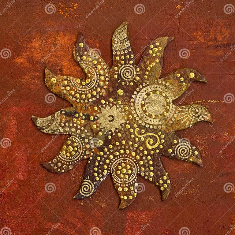 Sun Collage stock illustration. Illustration of gold - 15012100