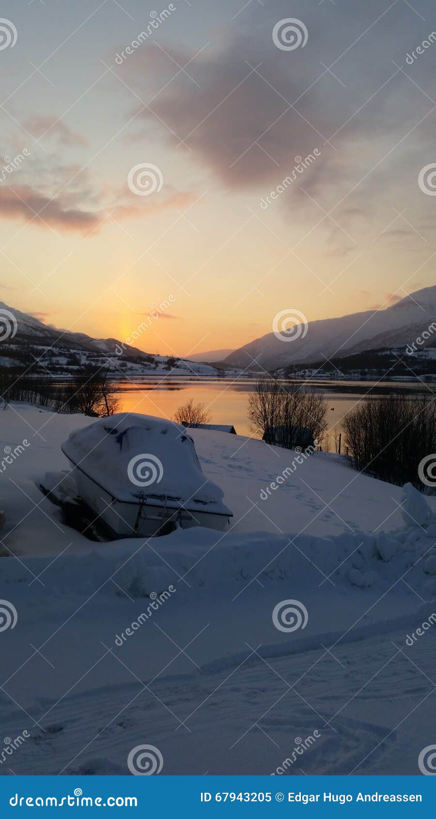 Sun is come back stock image. Image of northnorway, fjord - 67943205