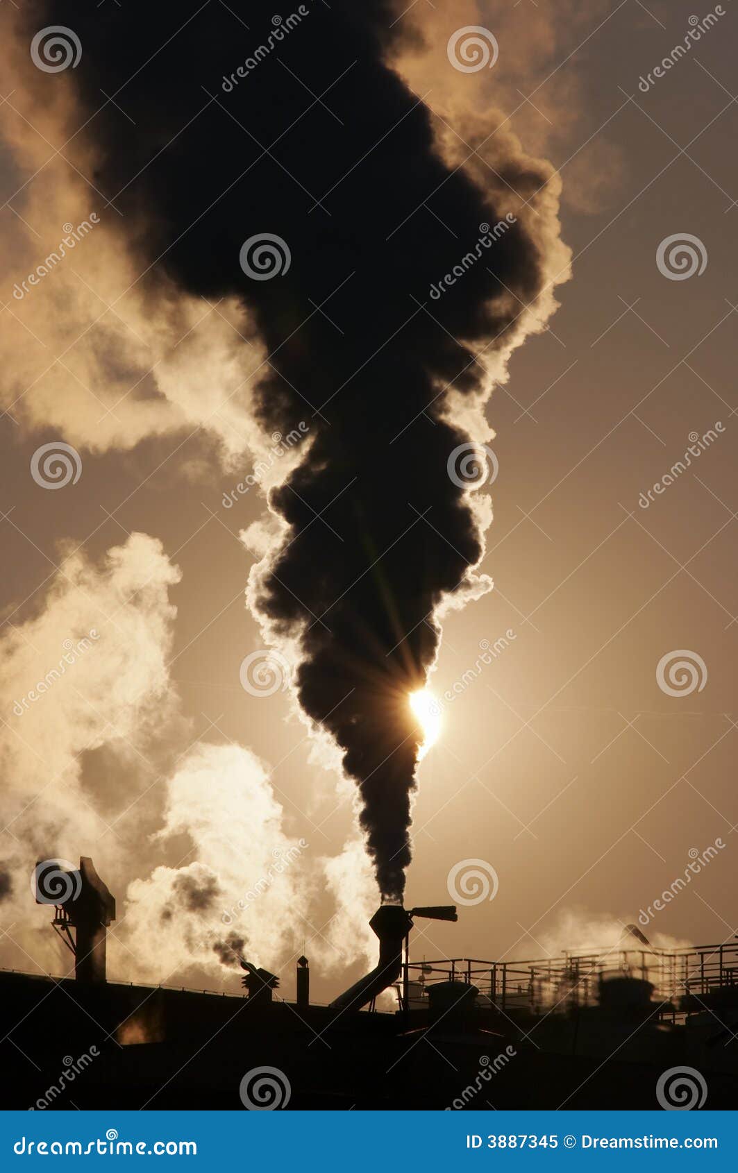 Sun covered with soot stock image. Image of cloud, basic - 3887345