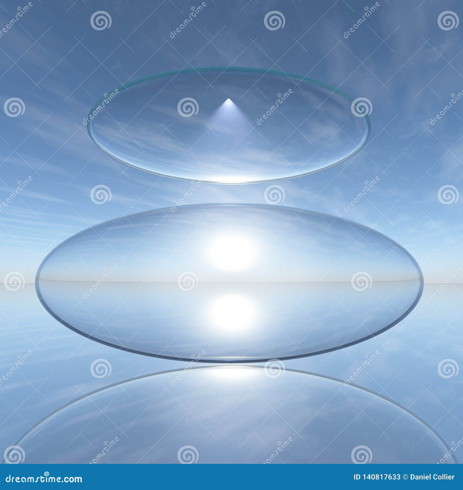 Sun Crystal Zen Simple Light Stock Image - Image of reflection ...